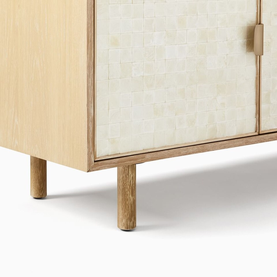 Ella Capiz Media Console (203 cm) | west elm Australia