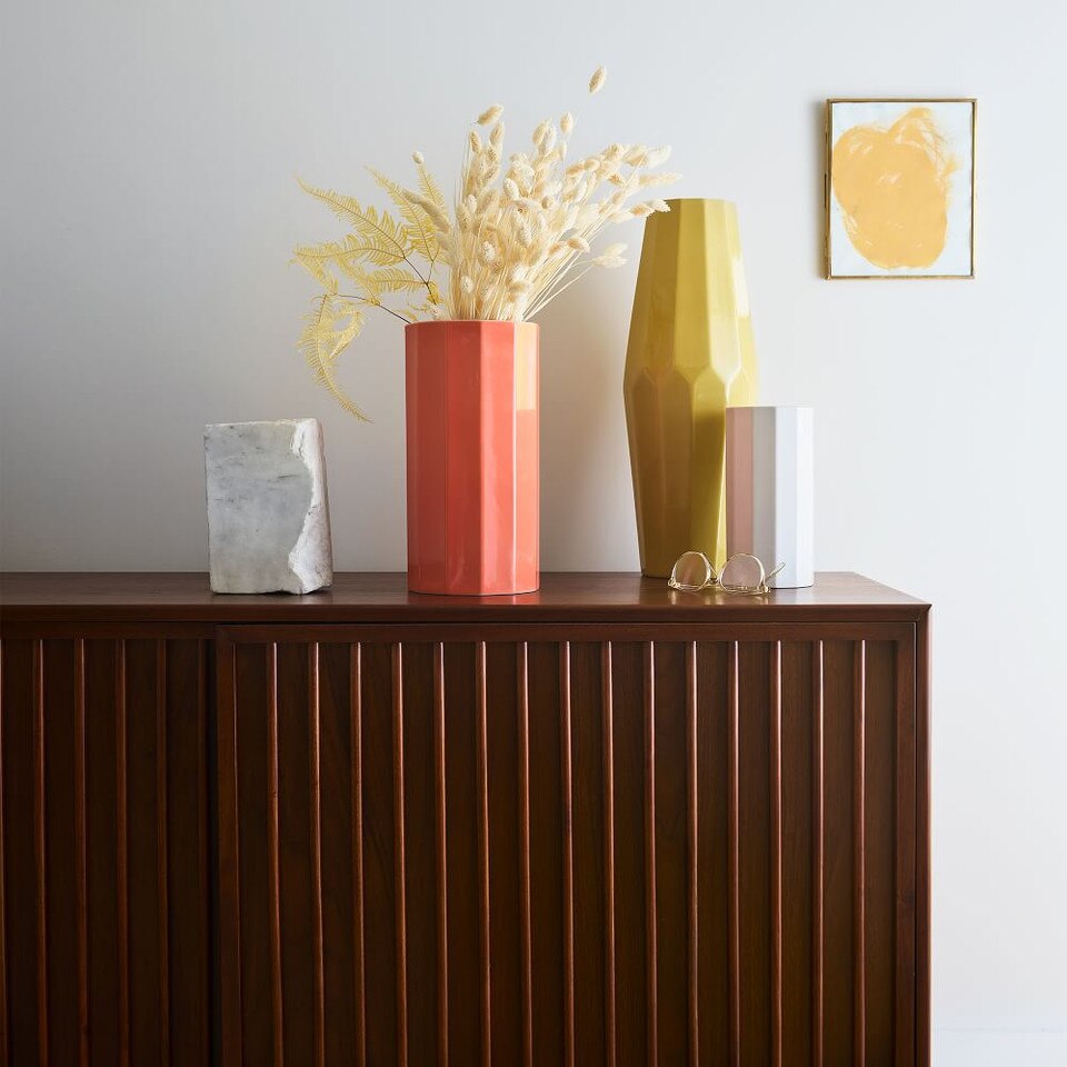 Angled Porcelain Vases | West Elm Australia