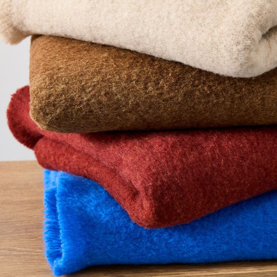 Faux Mohair Throw | West Elm Australia