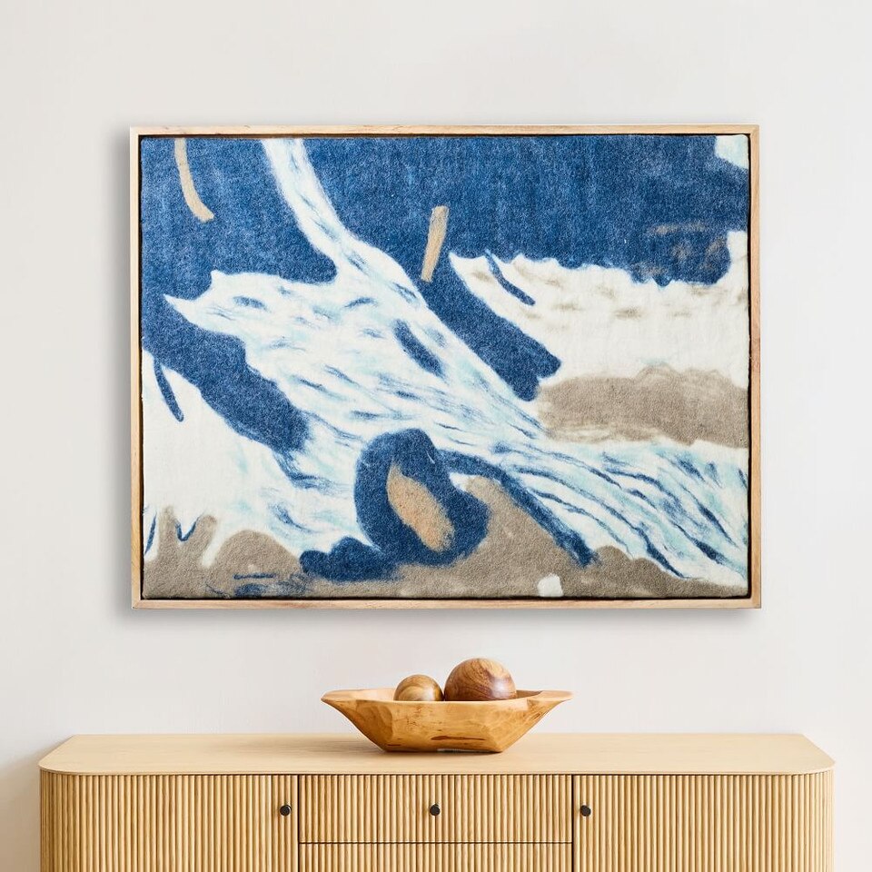 Felt Wall Art - River | West Elm Australia
