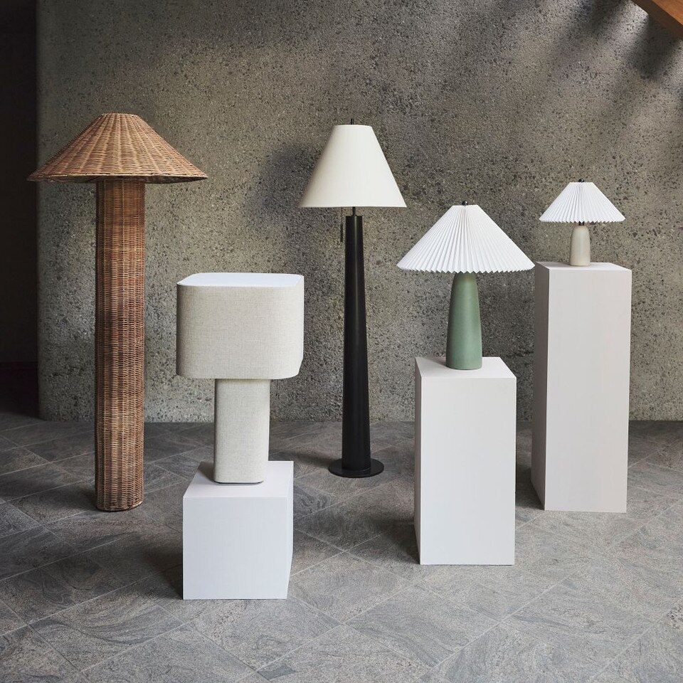 Fiona Table Lamp (61 cm) - West Elm Australia