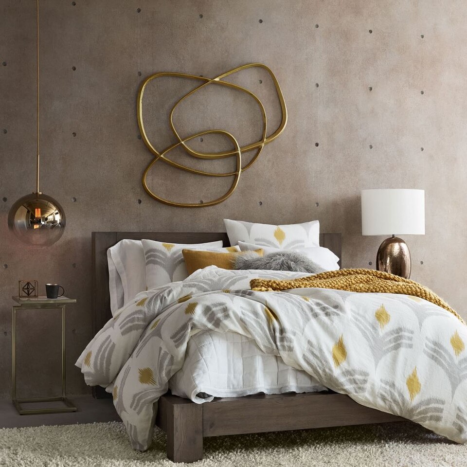Floating Brass Shapes Wall Art | West Elm Australia