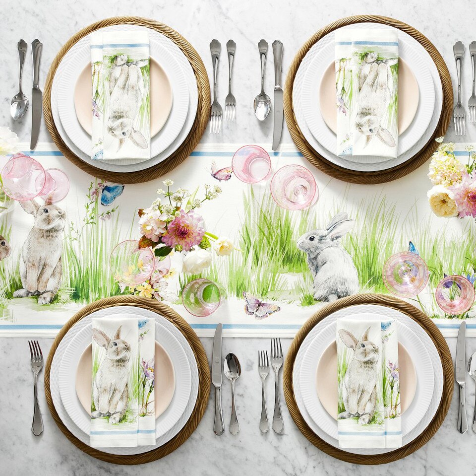 Floral Meadow Table Runner - West Elm Australia