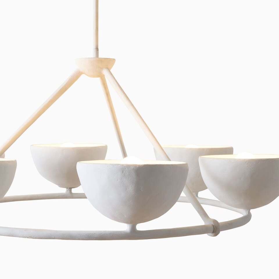 Florent 6-Light Chandelier (91 cm) - West Elm Australia