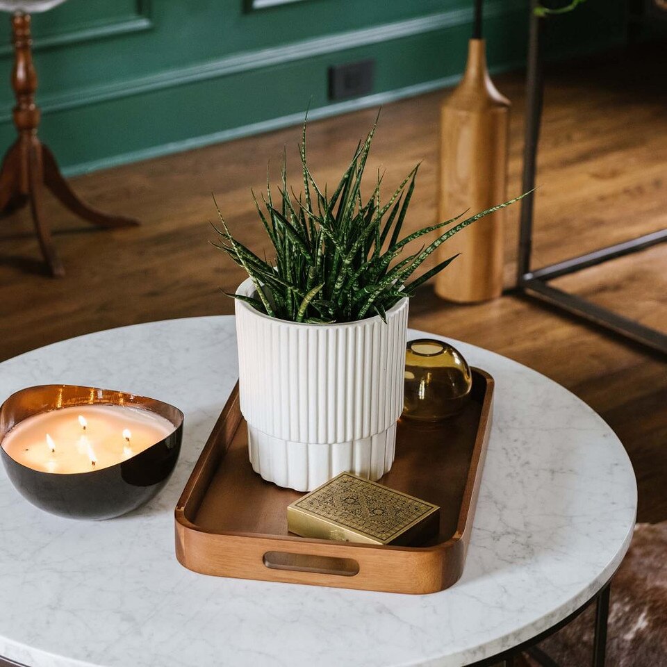 Fluted Indoor/Outdoor Planters - White | west elm Australia