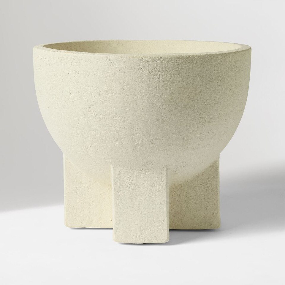 Form Studies Ceramic Footed Planters - West Elm Australia