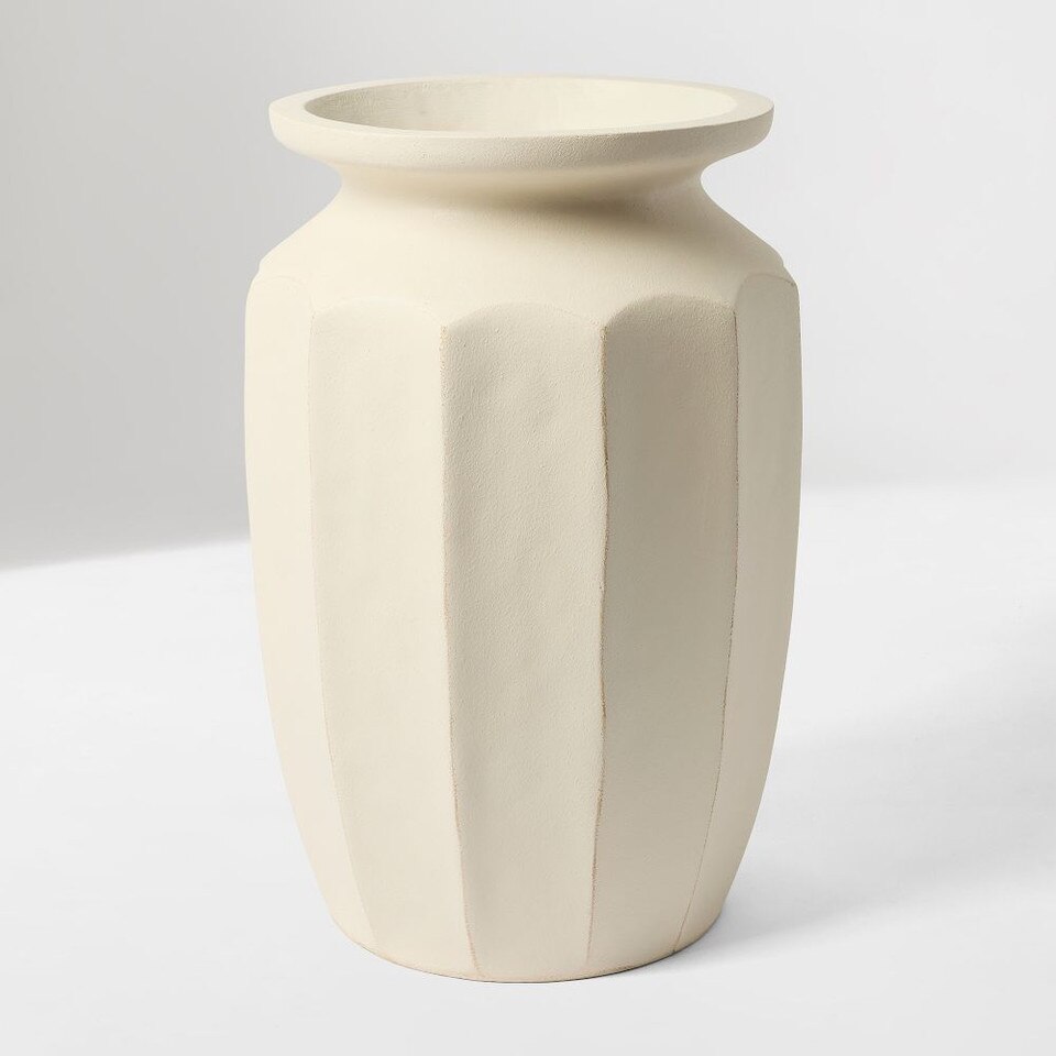 Franco Faceted Ficonstone Indoor/Outdoor Planters - West Elm Australia