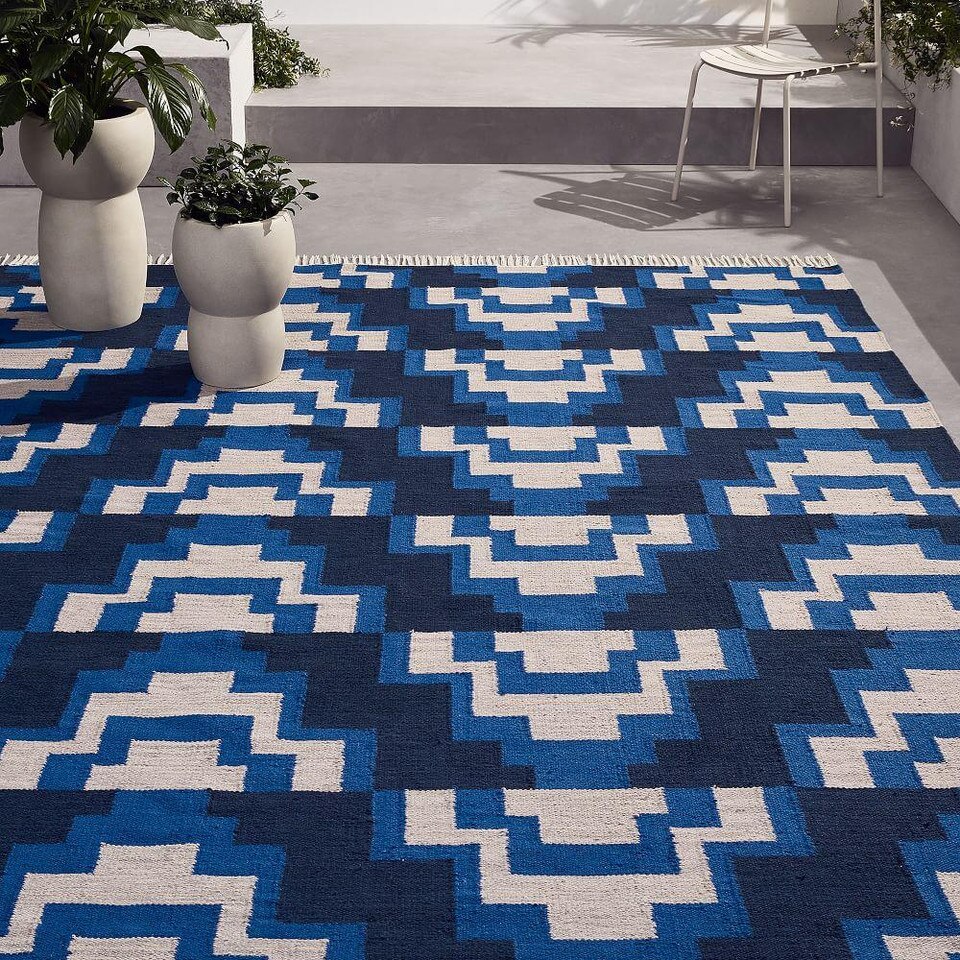 Geo Reflections Indoor/Outdoor Rug | west elm Australia