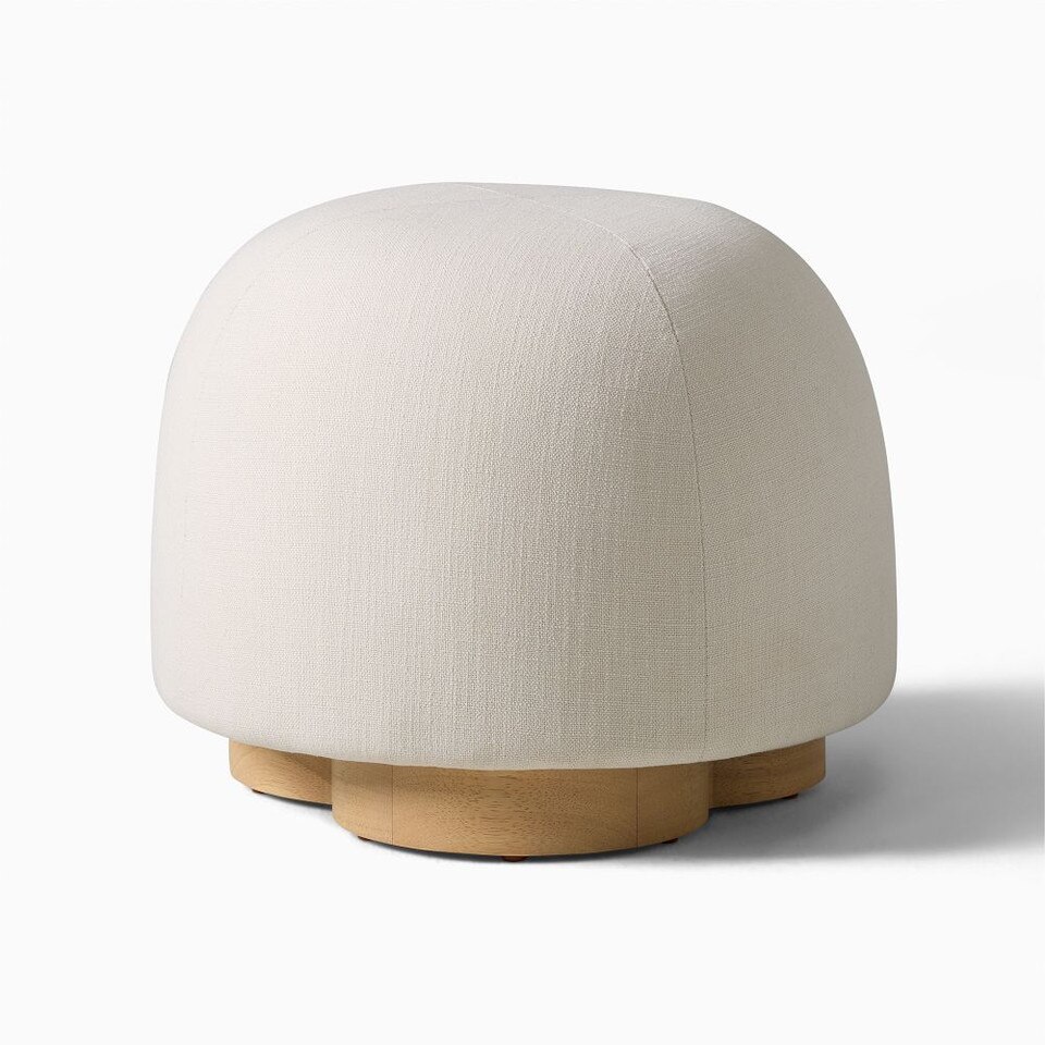 Gumdrop Swivel Ottoman - West Elm Australia