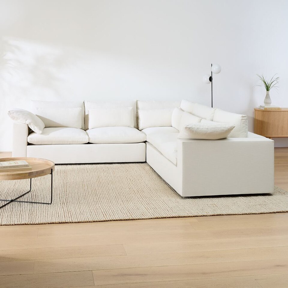 Harmony 3-Piece L-Shaped Modular - West Elm Australia