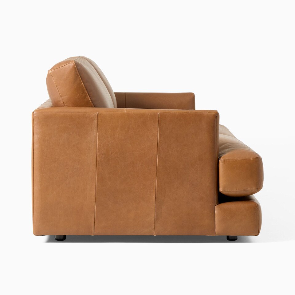 Haven Leather Sofa (213 cm) | West Elm Australia
