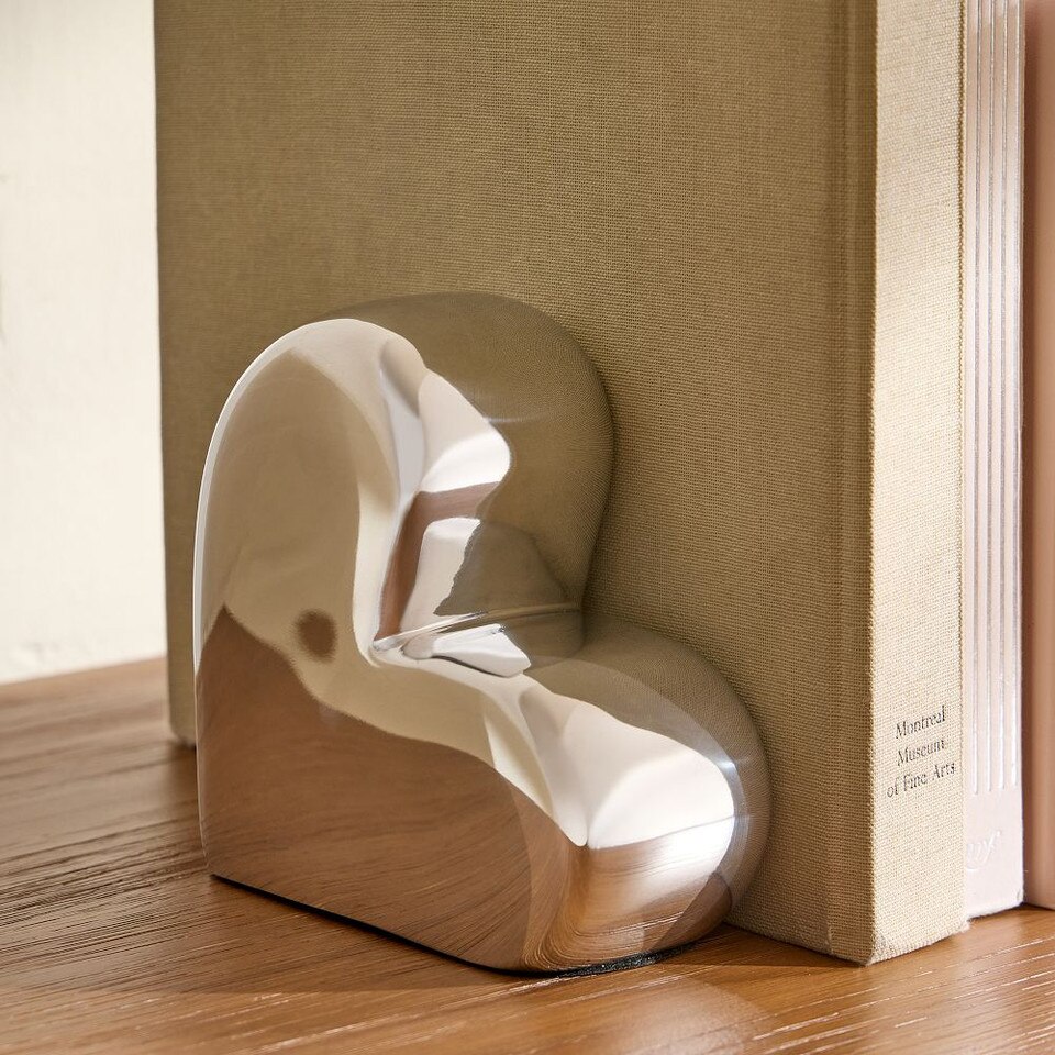 Heart-Shaped Bookend - West Elm Australia