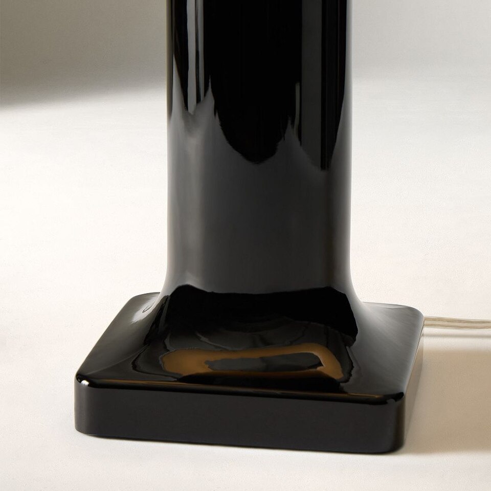 Helena Glass Table Lamp (55 cm) | West Elm Australia