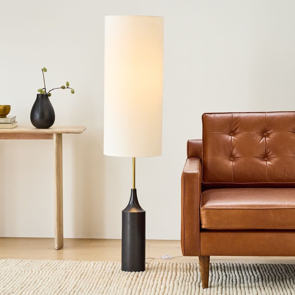 Hudson Diffused Floor Lamp (157 cm) | West Elm Australia