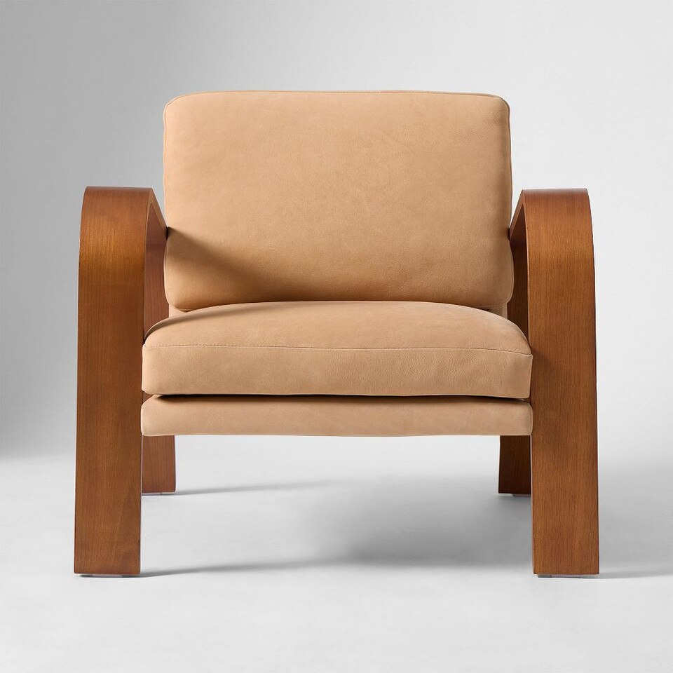 Hugo Leather Chair - West Elm Australia