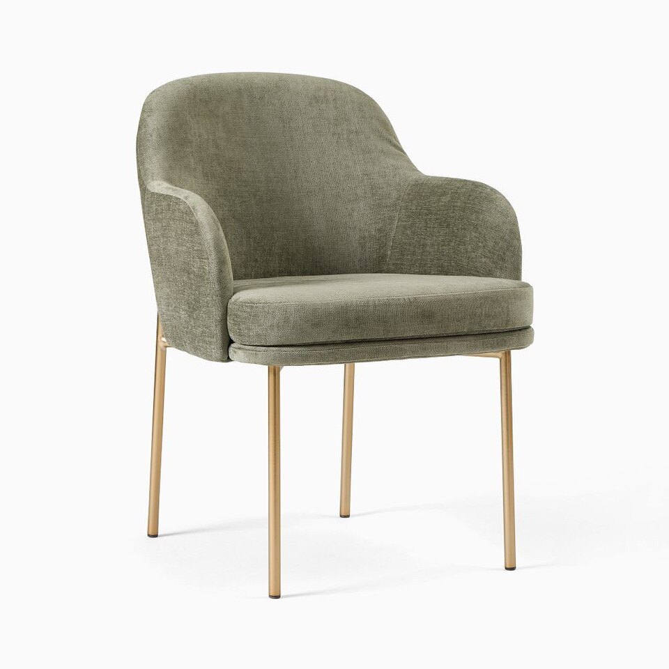 Jack Metal Dining Arm Chair - West Elm Australia