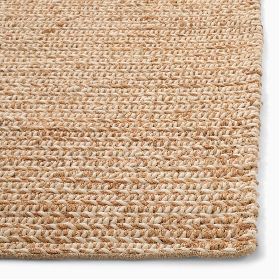 Laguna Jute Wool Rug - West Elm Australia