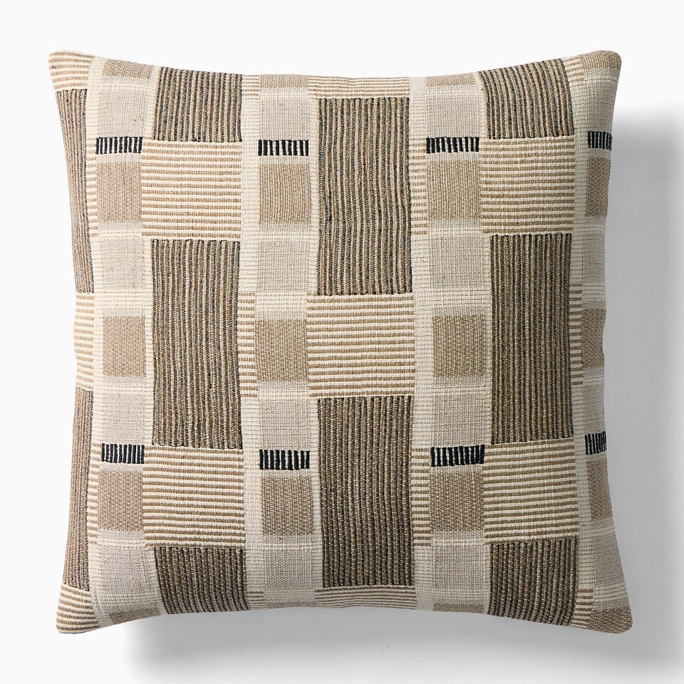 Layered Blocks Cushion Cover - West Elm Australia