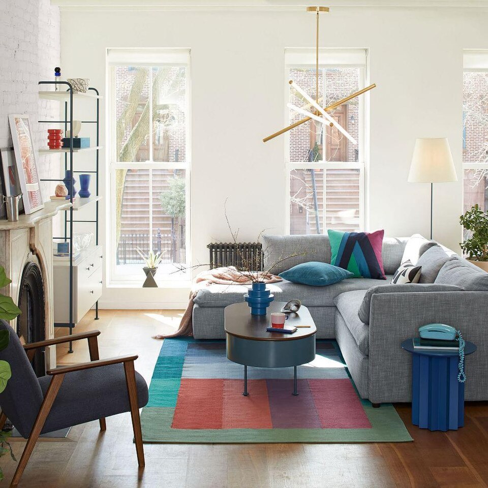 Light Rods LED Chandelier - West Elm Australia