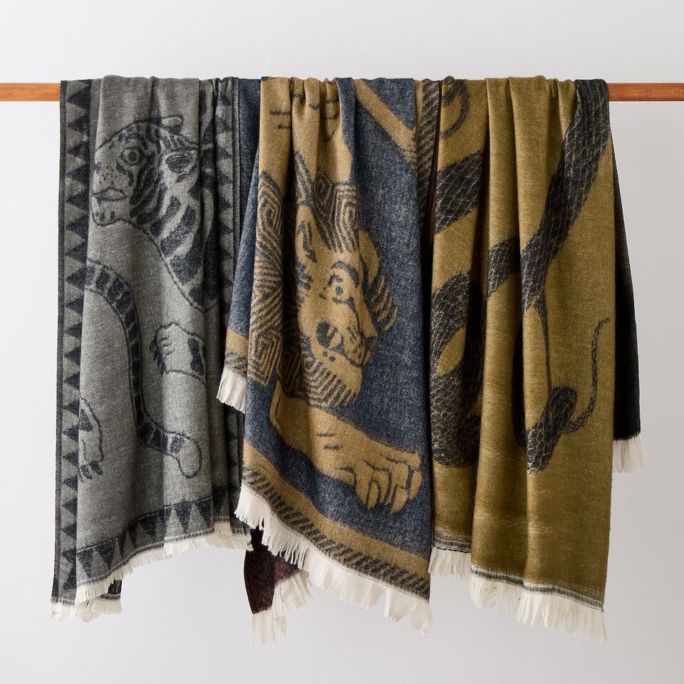 Lion Throw - West Elm Australia
