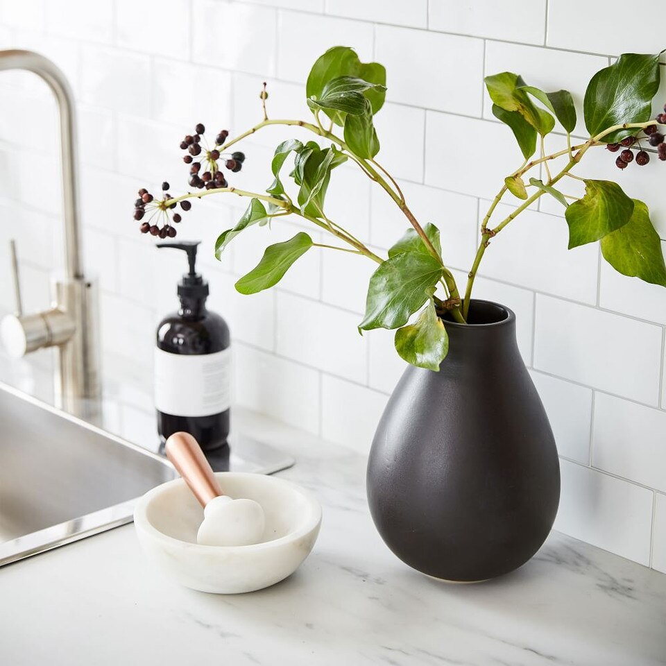 Marble + Copper Mortar + Pestle | West Elm Australia