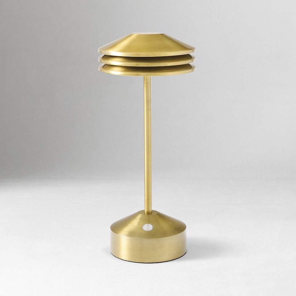 Marcus Samuelsson LED Cordless Layered Table Lamp (28 cm) - West Elm ...