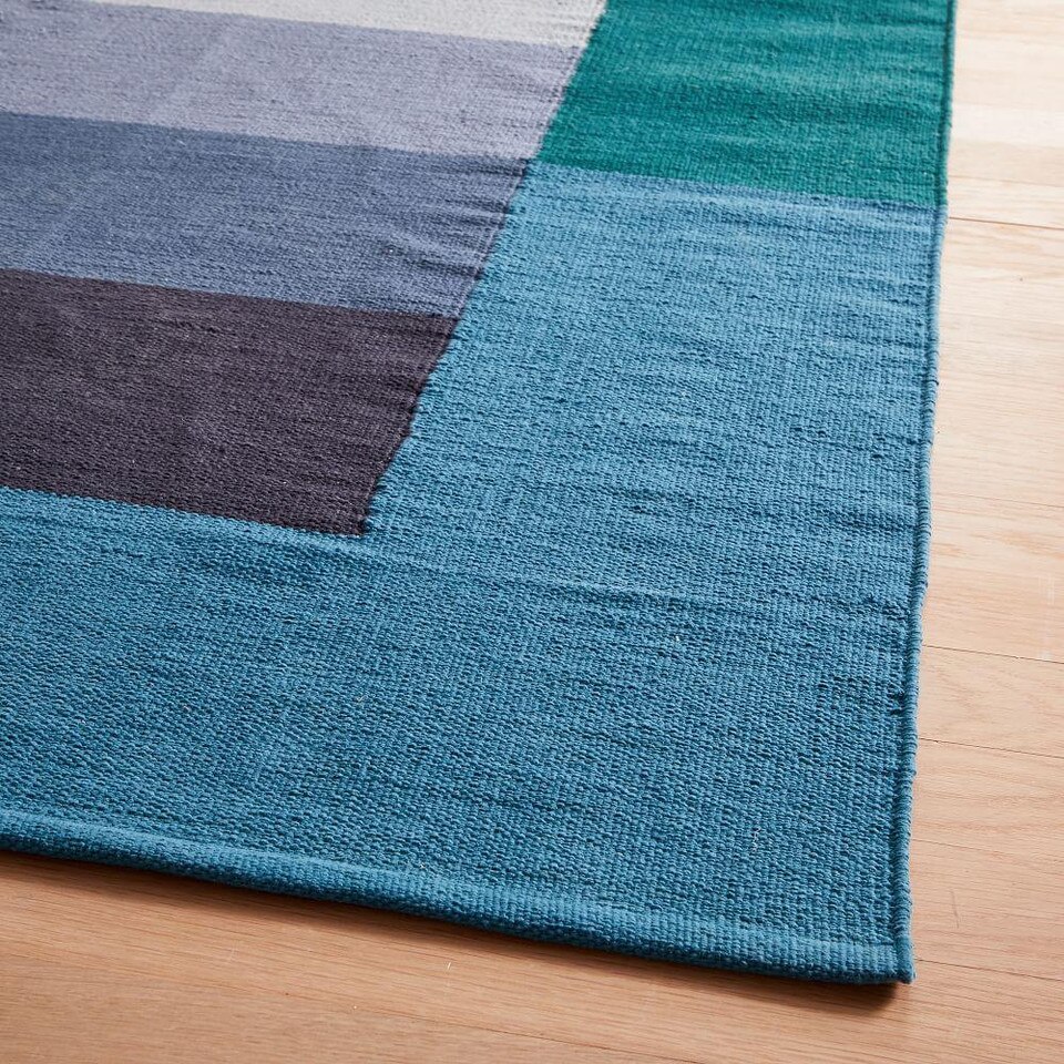 Margo Selby Stripe Block Rug - West Elm Australia