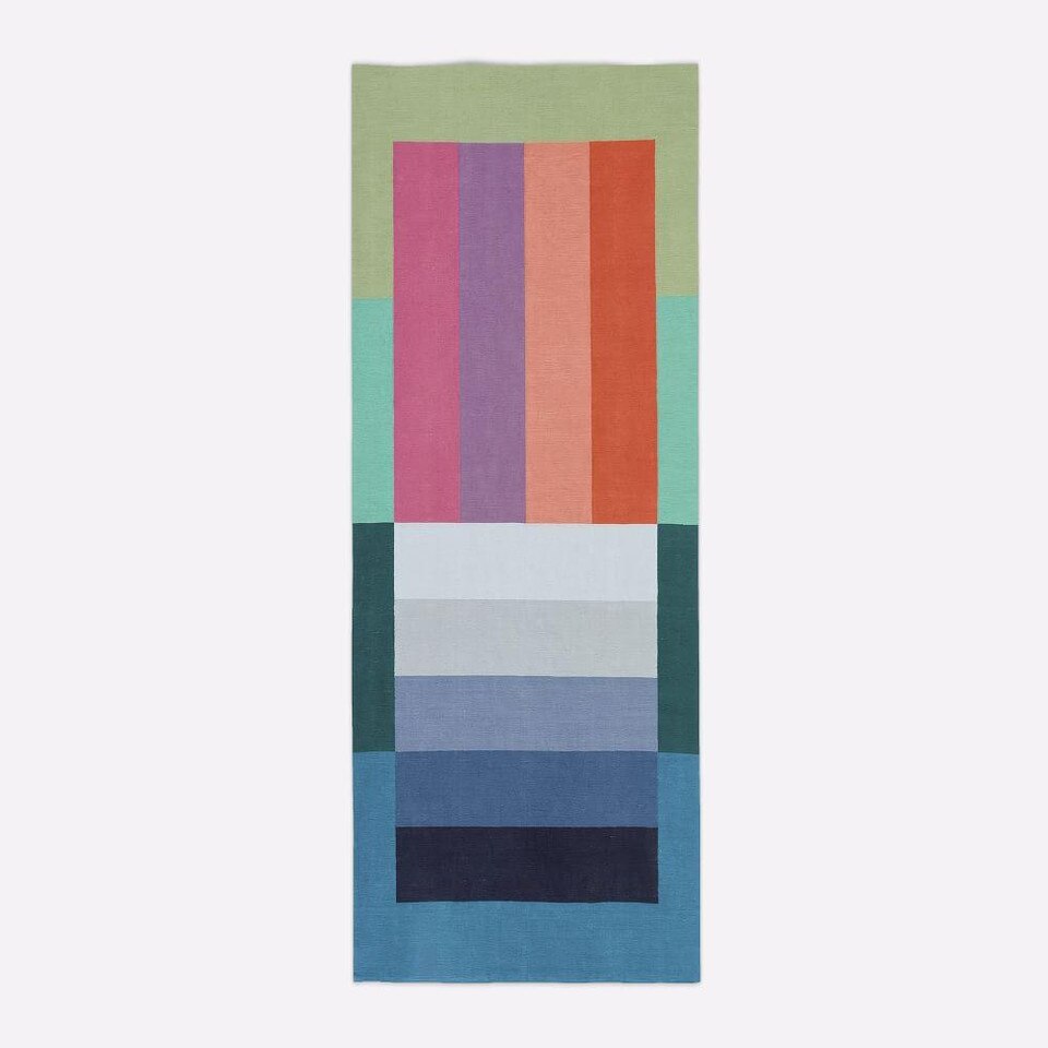 Margo Selby Stripe Block Rug | West Elm Australia