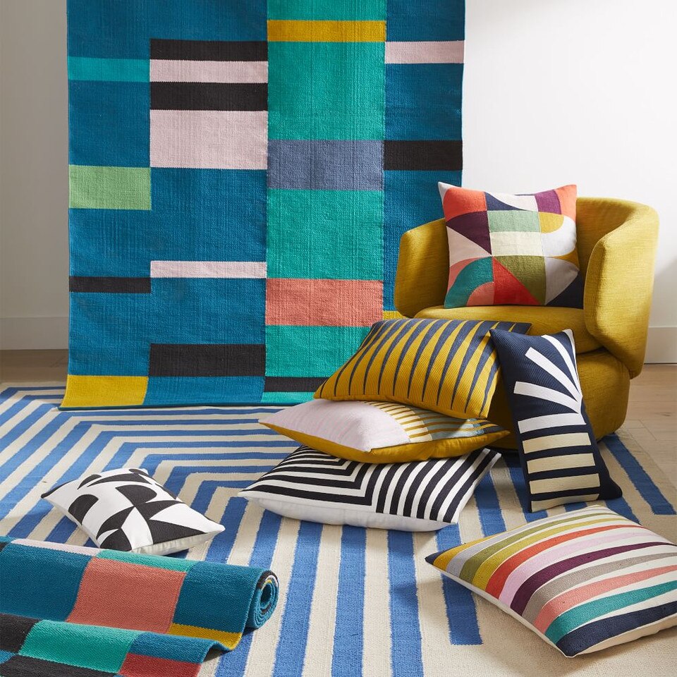 Margo Selby Tulip Fields Rug | west elm Australia