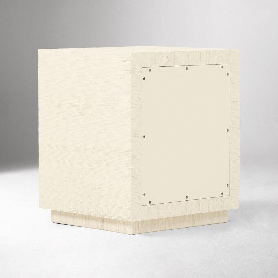 Mayson Painted Grasscloth Nightstand (18")