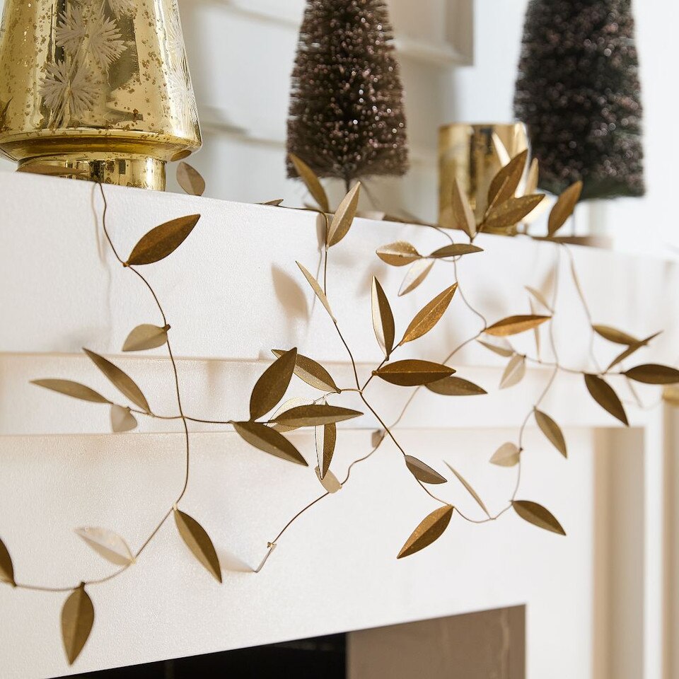 Metal Botanical Garland - West Elm Australia