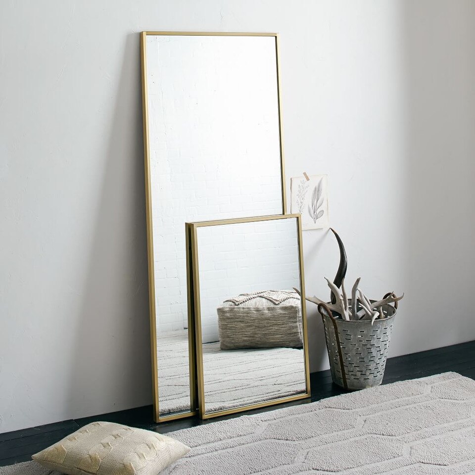 Metal Frame 183 cm Floor Mirror