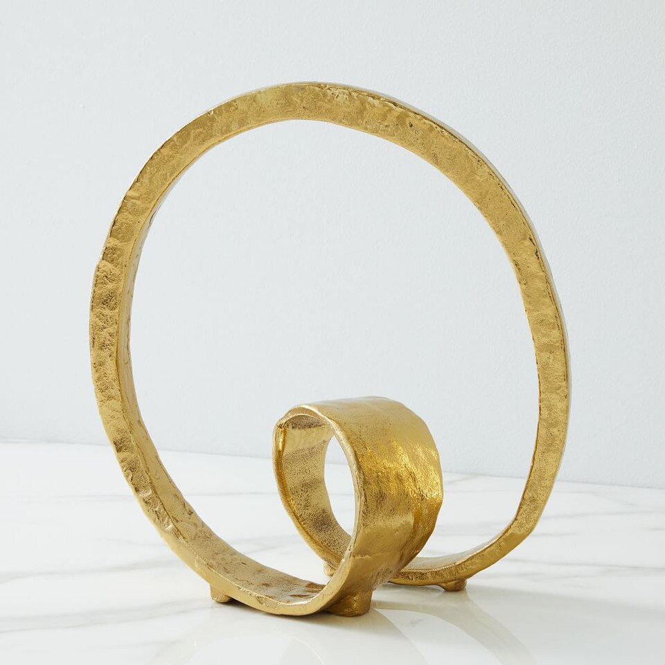 Metal Loop Objects – Brass Finish - West Elm Australia