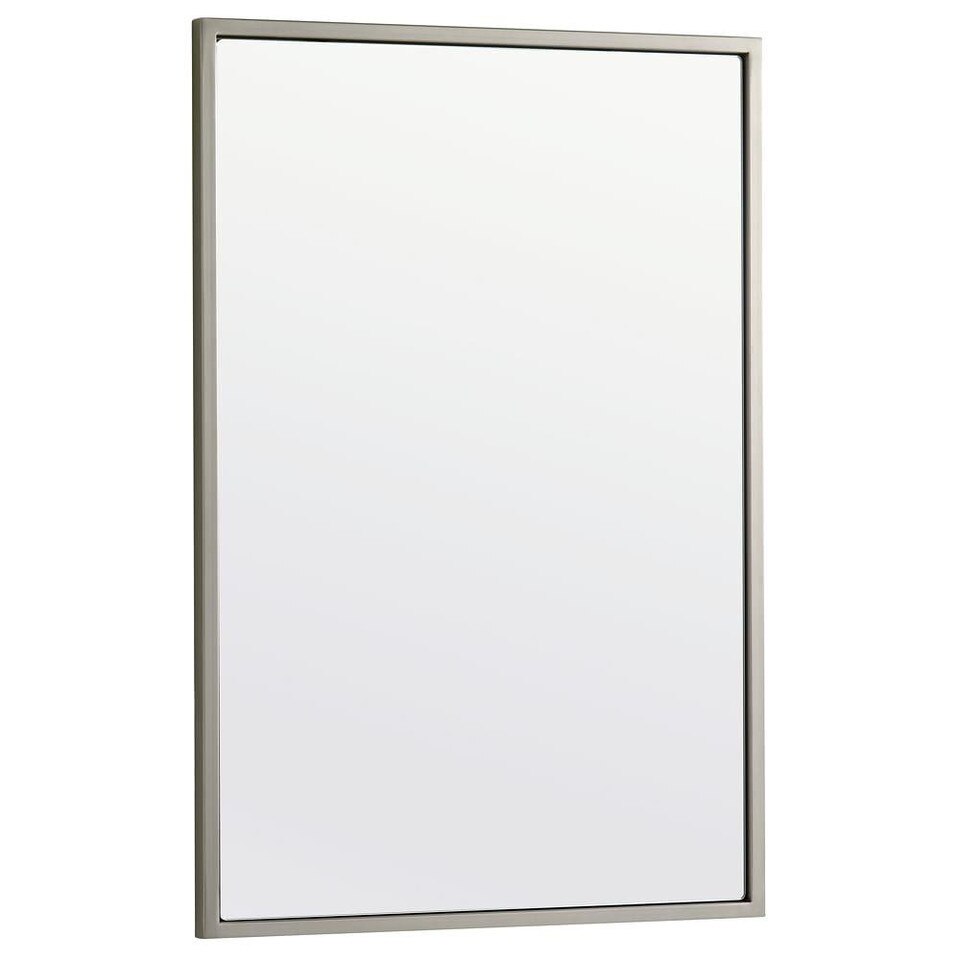 Metal Frame 91 cm Rectangular Mirror - West Elm Australia