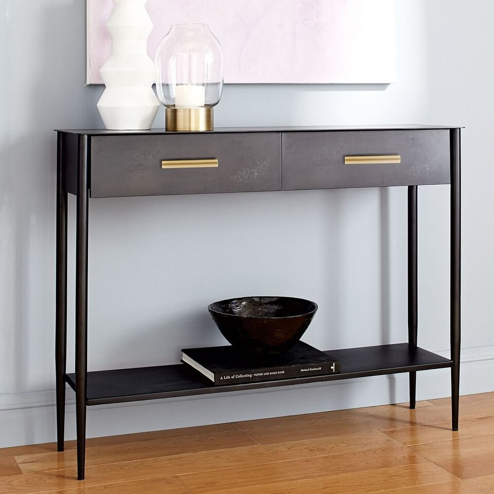 Metalwork Console - Hot-Rolled Steel Finish | west elm Australia