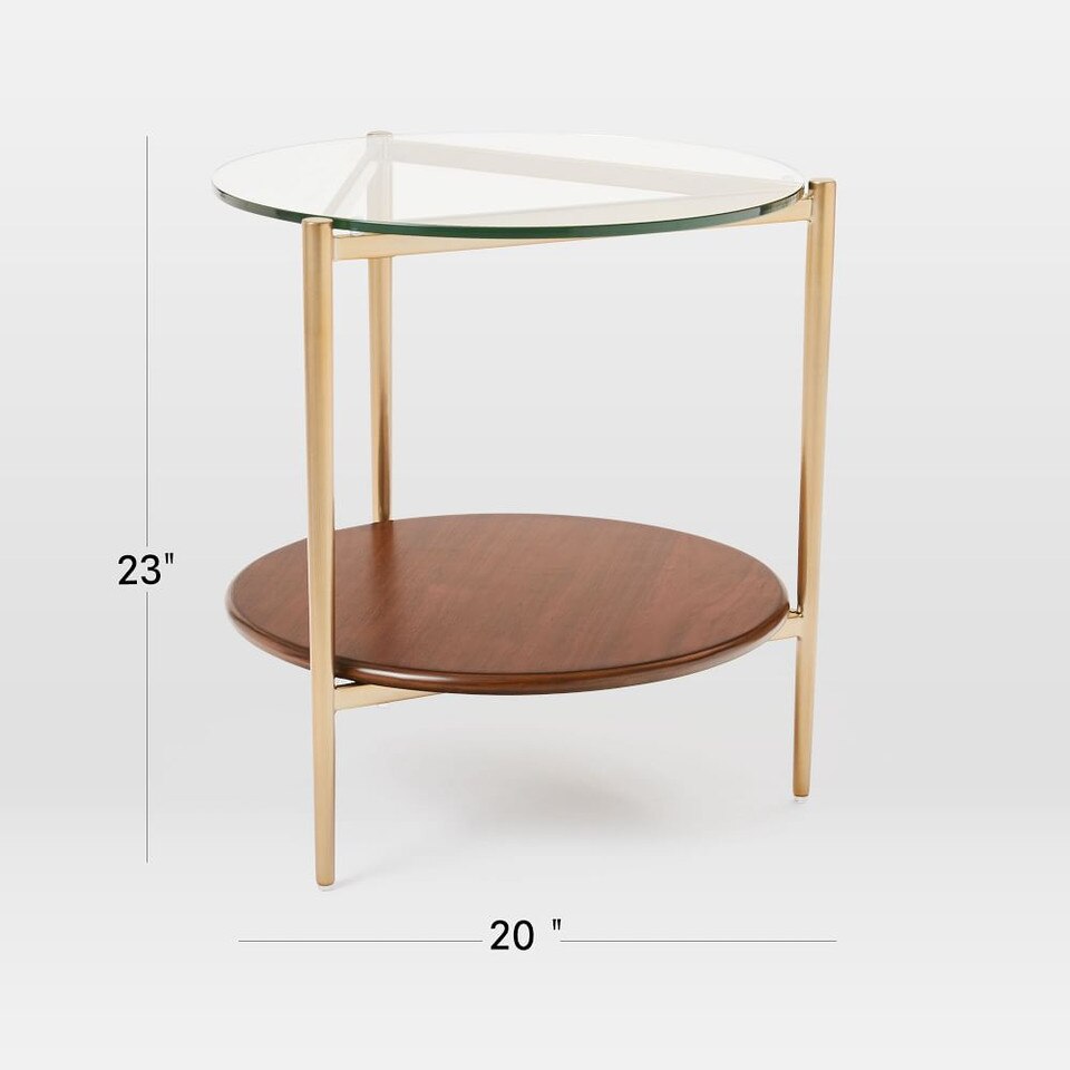 Mid-Century Art Display Side Table - West Elm Australia