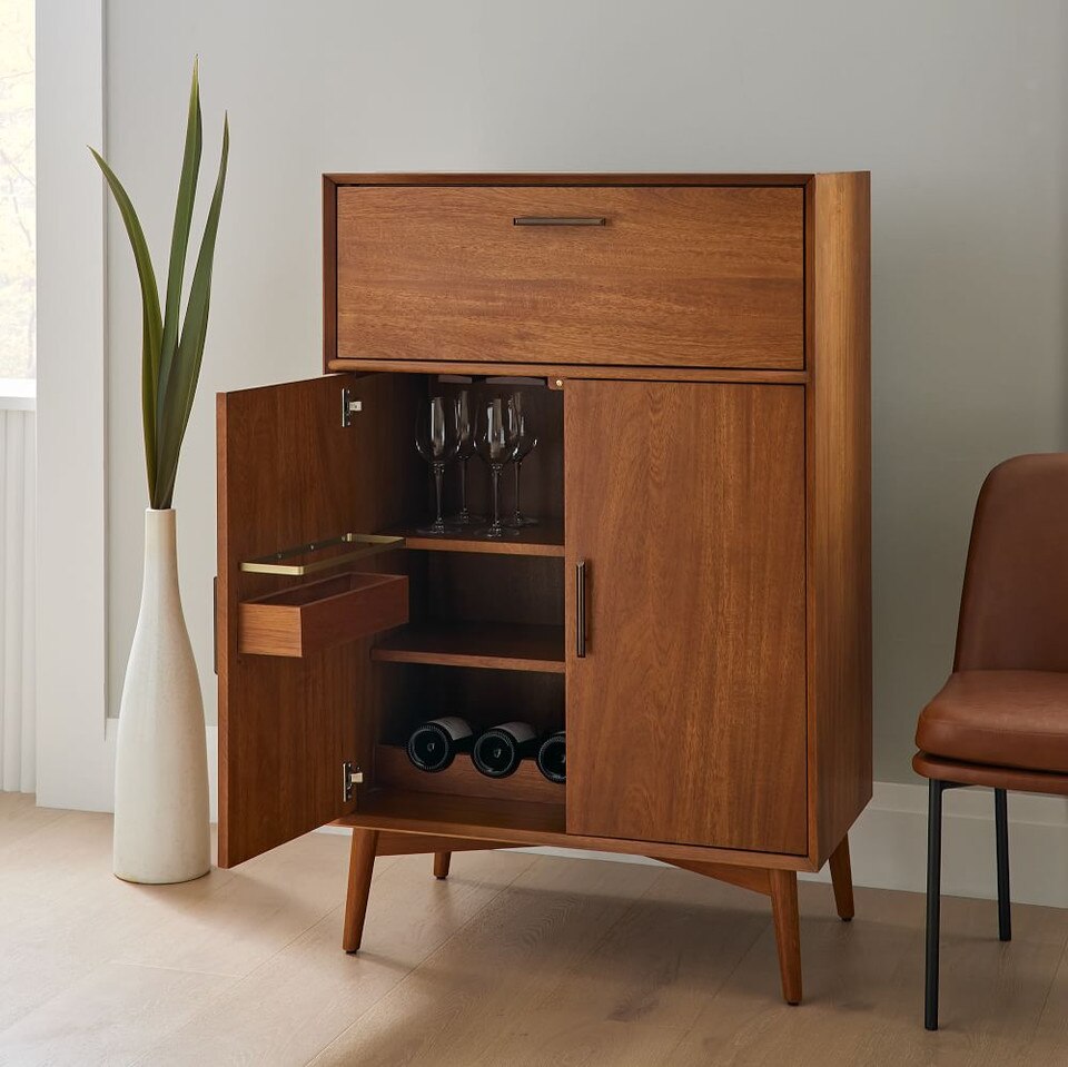 West Elm Bar Cabinet
