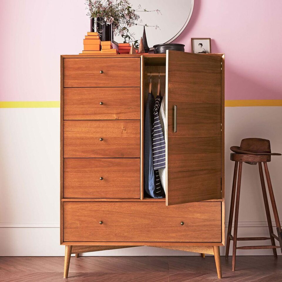 Mid-Century Chifforobe - Acorn | west elm Australia
