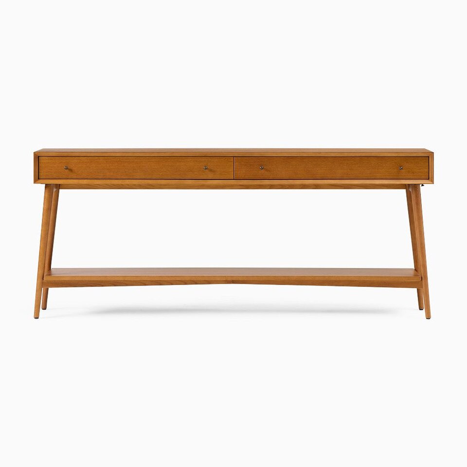 Mid-Century Console (107 cm − 152 cm) - Acorn - West Elm Australia