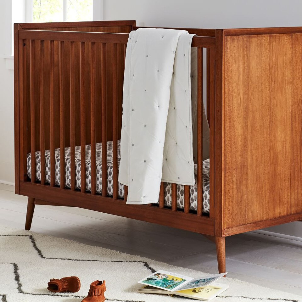 Mid-Century Convertible Crib | west elm Australia