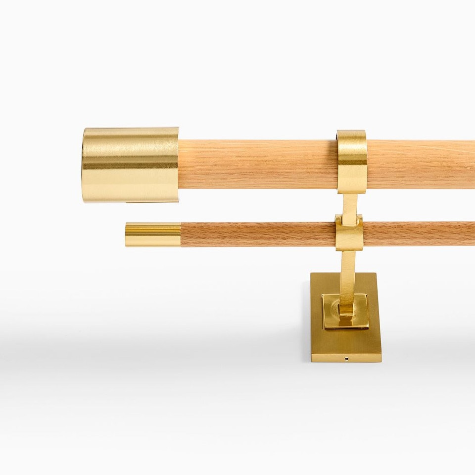 Mid Century Curtain Rods