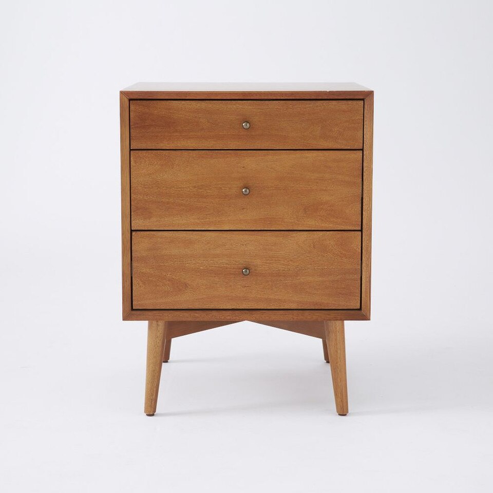 Mid Century 3-Drawer Side Tables - Acorn | west elm Australia