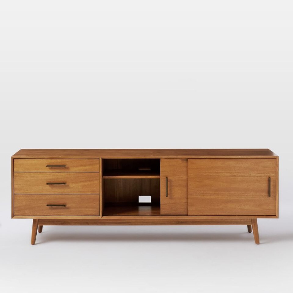 Mid-Century Media Console (203 cm) - West Elm Australia