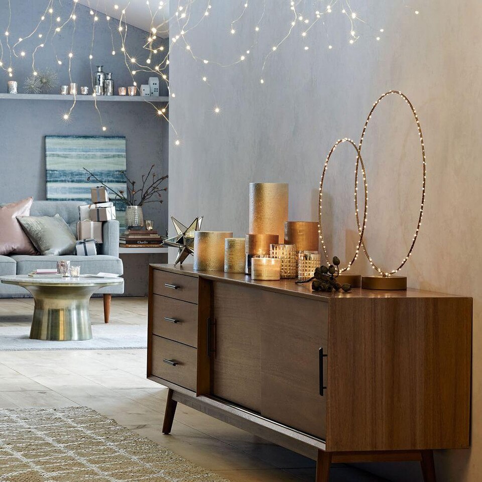 Mid-Century Media Console (80")