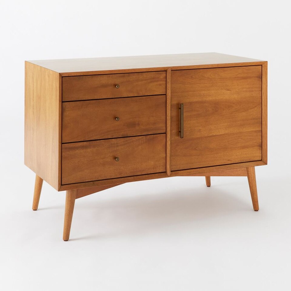Mid-Century Media Console (102 cm) - West Elm Australia