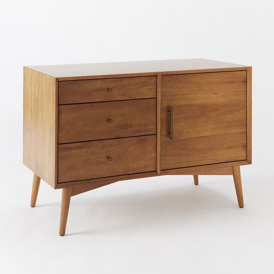 Mid-Century Media Console (102 cm) - Acorn | west elm Australia