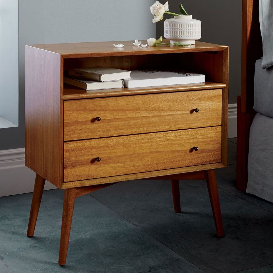 Mid-Century Bedside Table - Grand | west elm Australia