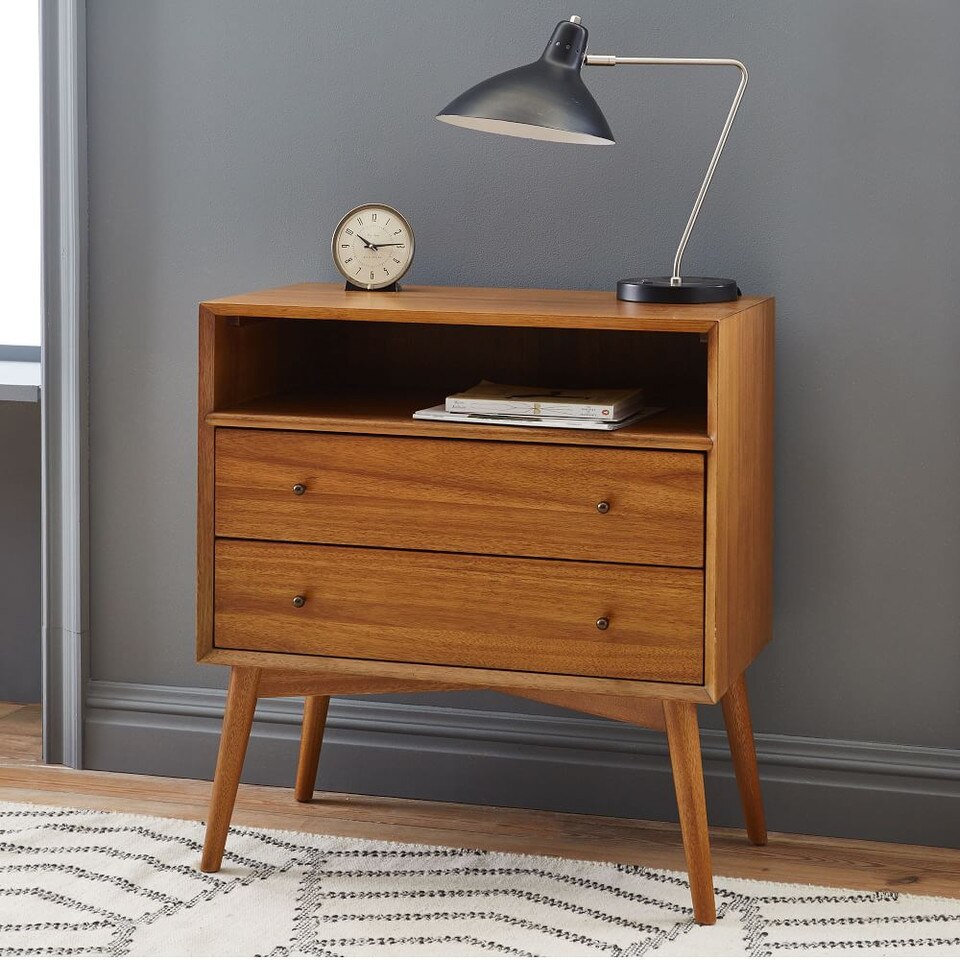 Mid-Century Bedside Table - Grand | west elm Australia