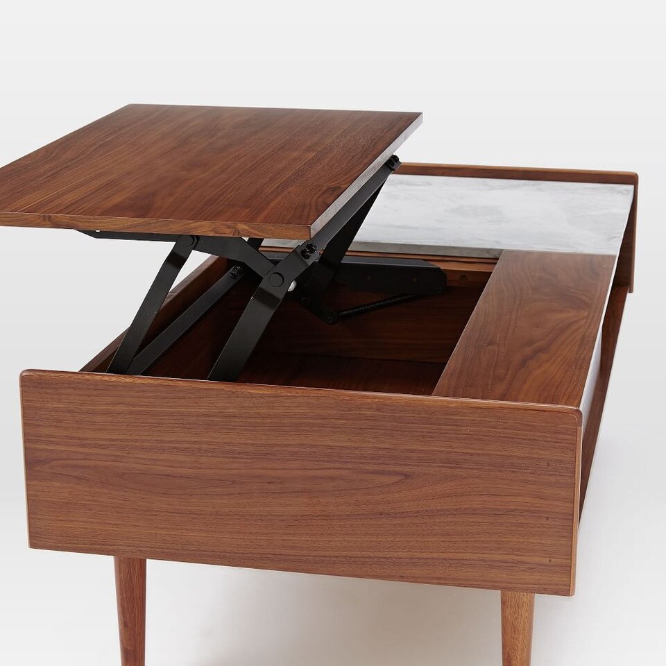 Mid-Century Pop-Up Coffee Table (122 cm) | west elm Australia