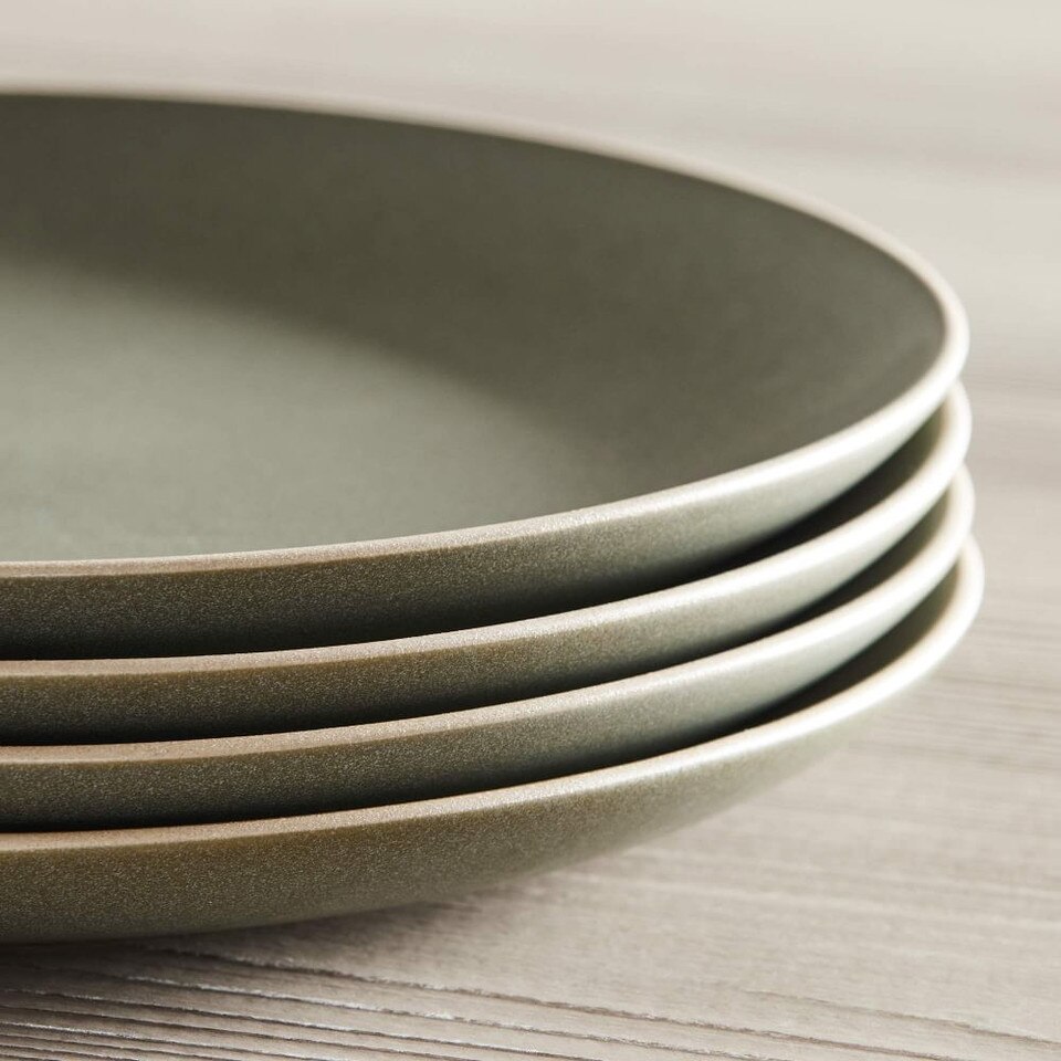 Mill Ceramic Dinner Plates - West Elm Australia